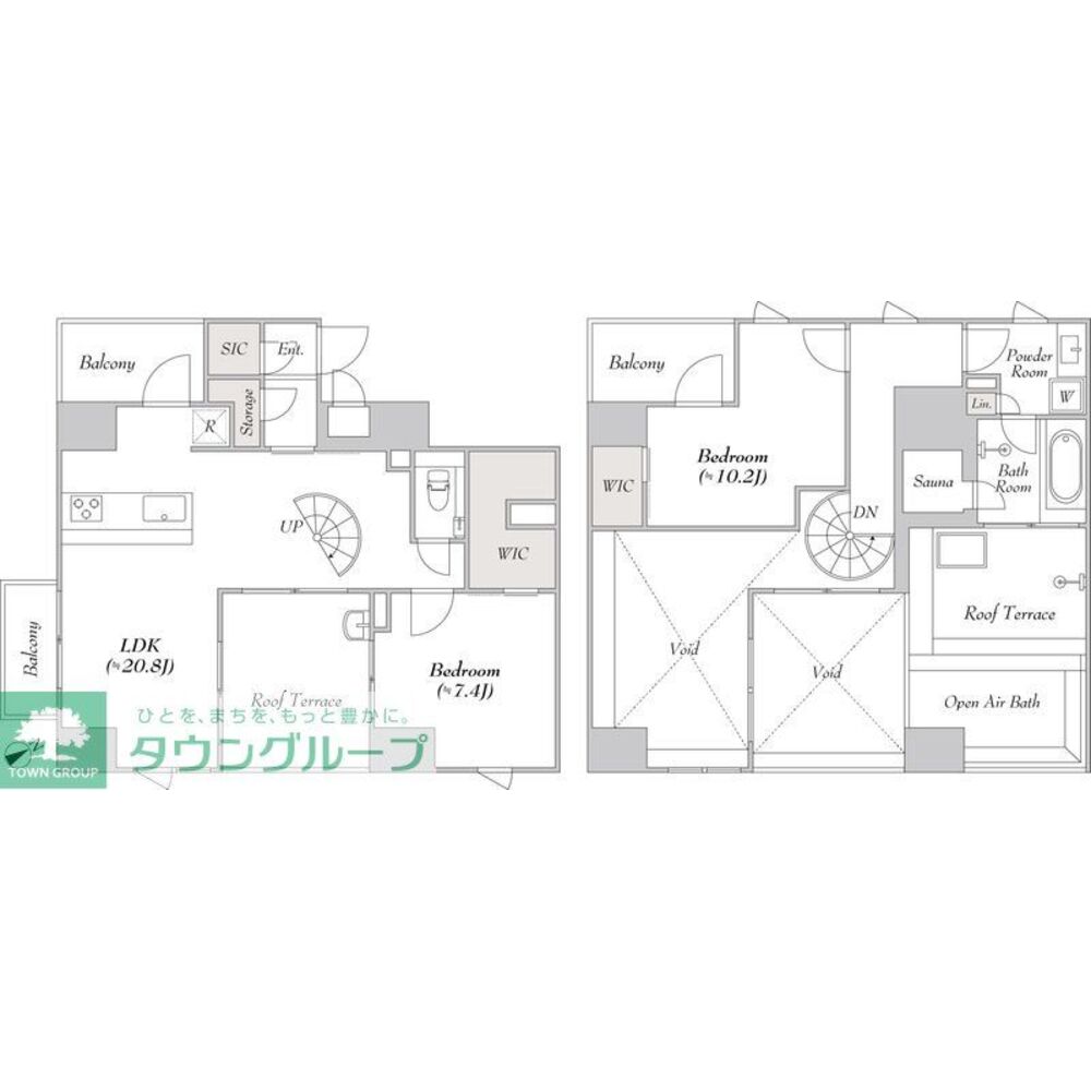 ルミーク三軒茶屋 東京都世田谷区上馬1 (82万円／2LDK (洋10.2 洋7.4 LDK20.8)／91.53㎡)｜賃貸物件(賃貸マンション・アパート・一戸建て)の住宅情報・お部屋探しなら ...
