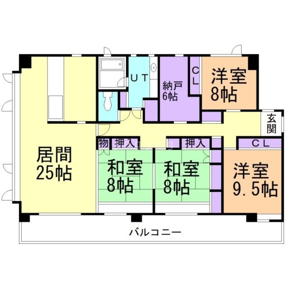文京台4・3ビル 北海道江別市文京台 (25万円／4SLDK (和8 和8 洋9.5 洋8 DK25 納戸 6)／184.21㎡)｜賃貸物件(賃貸マンション・アパート・一戸建て)の住宅情報・お ...