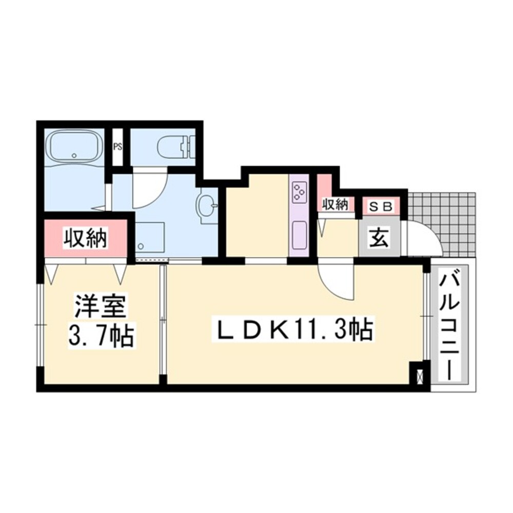 ラルジュ フォンテーヌII 兵庫県姫路市別所町別所 (4.75万円／1LDK (洋3.7 LDK11.3)／37.13㎡)｜賃貸物件(賃貸マンション・アパート・一戸建て)の住宅情報・お部屋探し ...