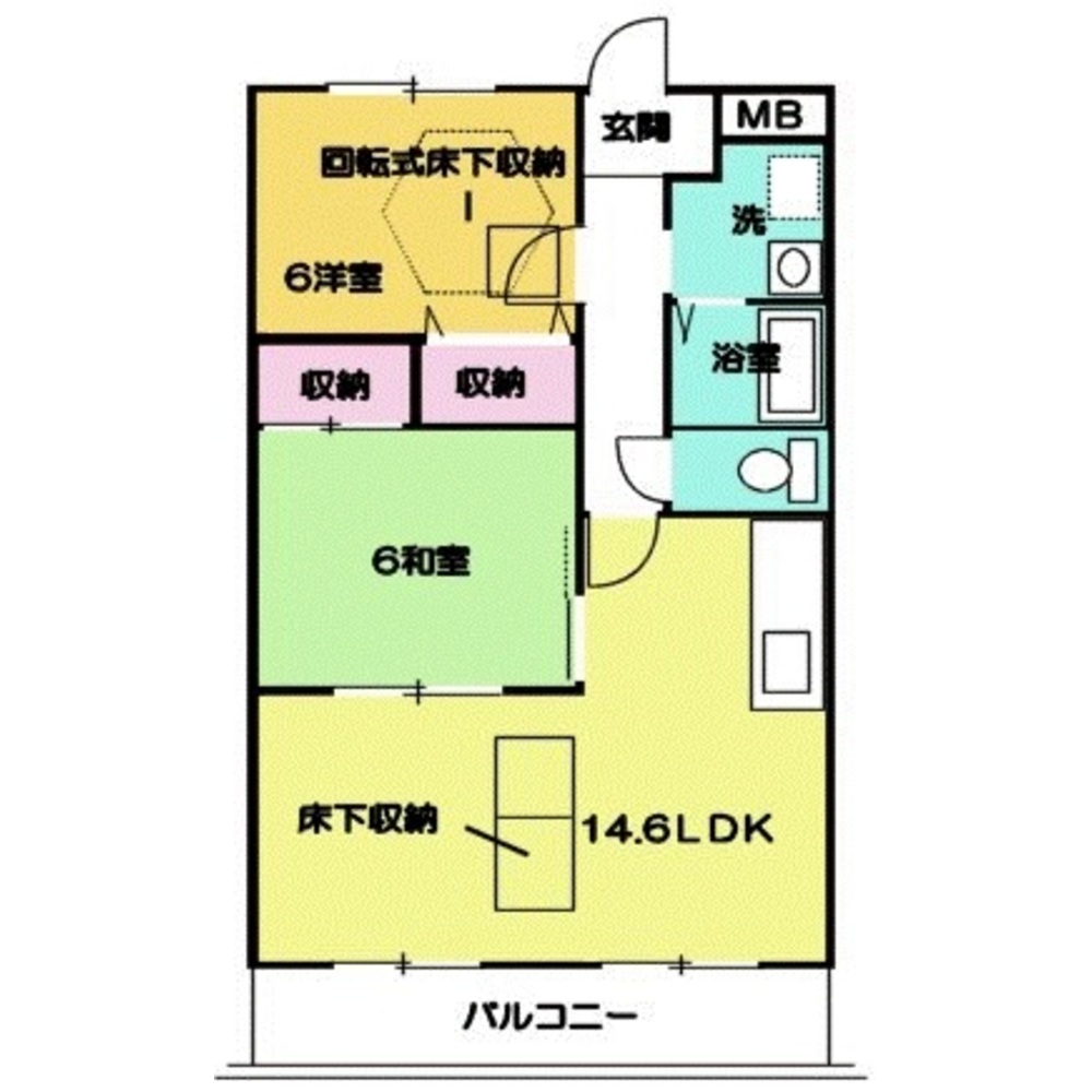 グランメール 滋賀県草津市西渋川1 (7万円／2LDK (和6 洋6 LDK14.6)／58.59㎡)｜賃貸物件(賃貸マンション・アパート・一戸建て)の住宅情報・お部屋探しならYahoo!不動産