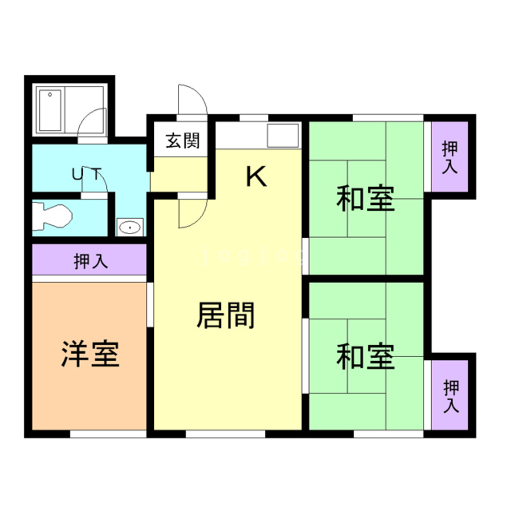 ハイツ中野 北海道苫小牧市新中野町2 (5.5万円／3LDK (LDK12)／73.5㎡)｜賃貸物件(賃貸マンション・アパート・一戸建て)の住宅情報・お部屋探しならYahoo!不動産