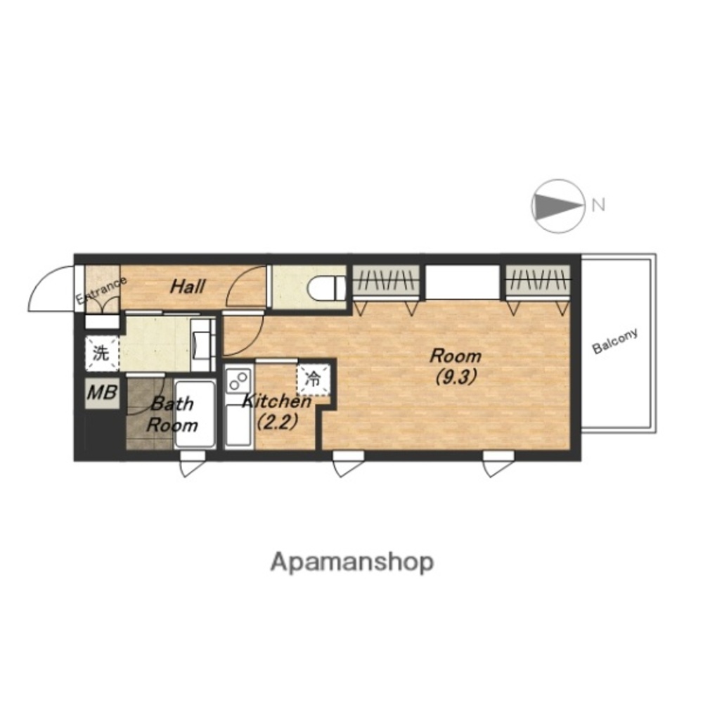 KAISEI四天王寺 大阪府大阪市天王寺区上本町8 (8万円／1K (洋9.3 K2.2)／34.22㎡)｜賃貸物件(賃貸マンション・アパート・一戸建て)の住宅情報・お部屋探しならYahoo!不動産