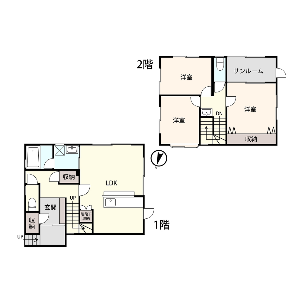 福井戸建I 福井県福井市西木田5 (6.5万円／3LDK／102.68㎡)｜賃貸物件(賃貸マンション・アパート・一戸建て)の住宅情報・お部屋探しならYahoo!不動産