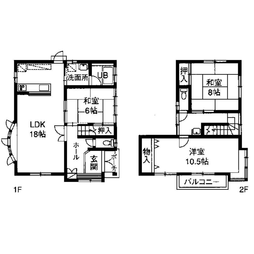 近江貸家 新潟県新潟市中央区近江2 (10.5万円／3LDK (和8 和6 洋10.5 LDK18)／103.91㎡)｜賃貸物件(賃貸マンション・アパート・一戸建て)の住宅情報・お部屋探しなら ...