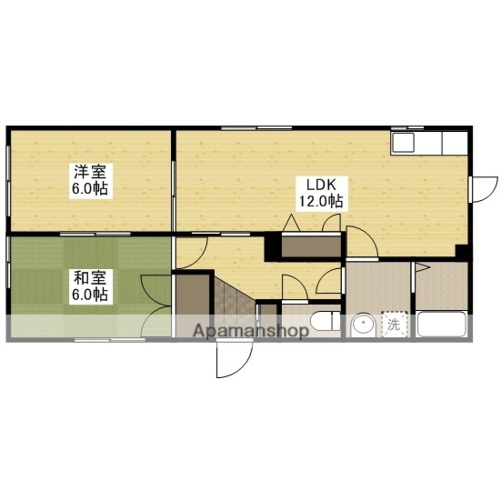 ディアスTmk 広島県広島市南区皆実町4 (7.2万円／2LDK (和6 洋6 LDK12)／55.96㎡)｜賃貸物件(賃貸マンション・アパート・一戸建て)の住宅情報・お部屋探しならYahoo!不動産
