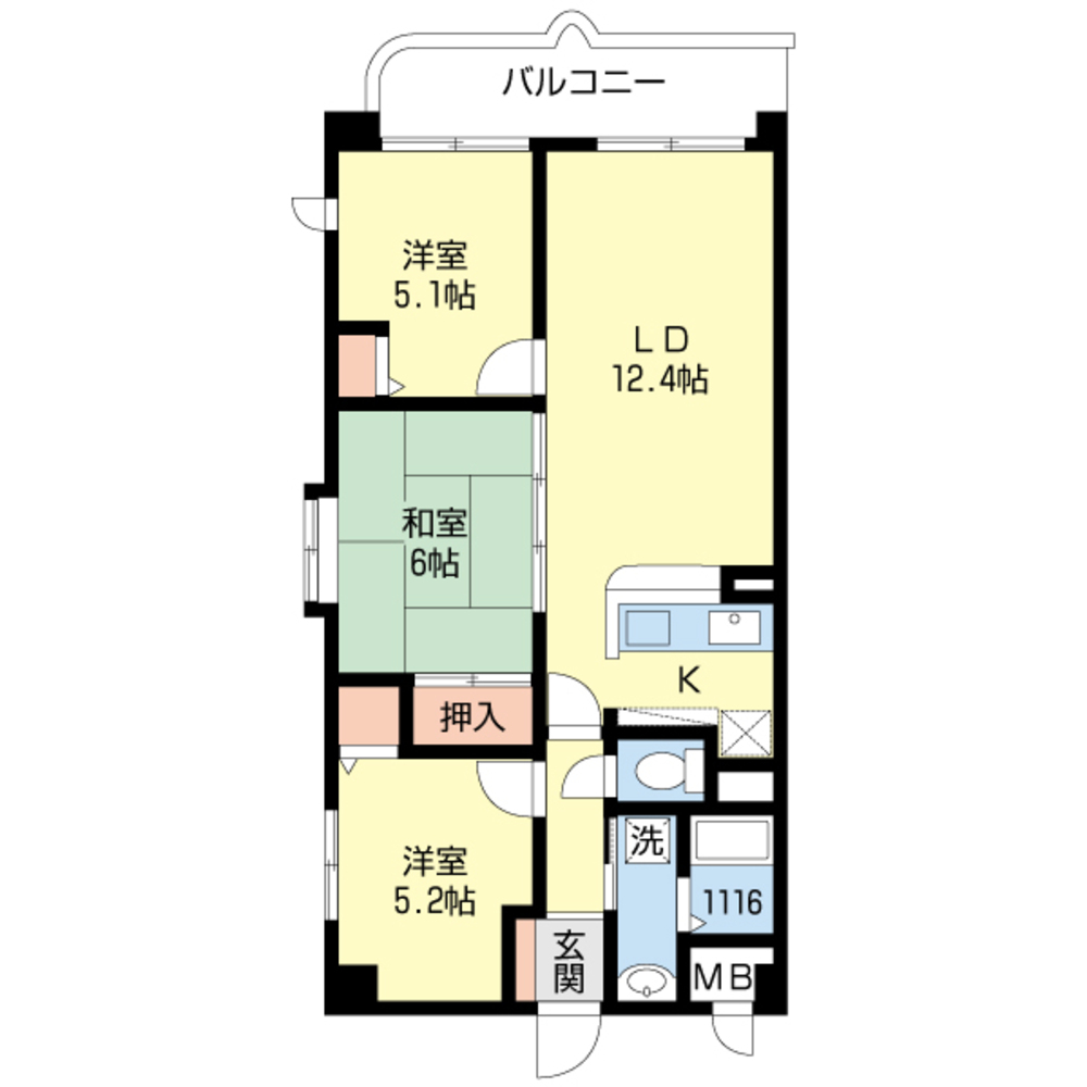ピソ・アモール 大阪府高槻市川西町1 (9.1万円／3LDK／65.52㎡)｜賃貸物件(賃貸マンション・アパート・一戸建て)の住宅情報・お部屋探しならYahoo!不動産