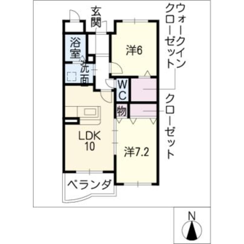 Belle Ange 岐阜県大垣市東前1 (5.9万円／2LDK／55.84㎡)｜賃貸物件(賃貸マンション・アパート・一戸建て)の住宅情報・お部屋探しならYahoo!不動産