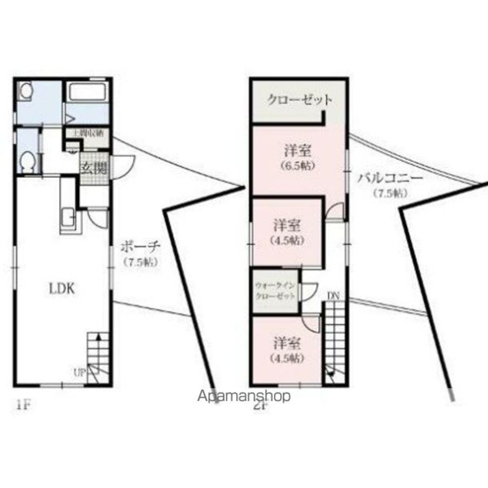 アメカーヤ 群馬県太田市飯塚町 (12.7万円／3LDK (LDK)／86.12㎡)｜賃貸物件(賃貸マンション・アパート・一戸建て)の住宅情報・お部屋探しならYahoo!不動産