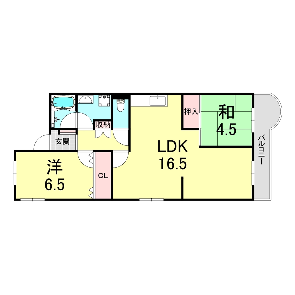 グリーン北塩屋 兵庫県神戸市垂水区下畑町 (6.4万円／2LDK (和6 和4.5 洋4.5 LDK10.5)／62.8㎡)｜賃貸物件(賃貸マンション・アパート・一戸建て)の住宅情報・お ...