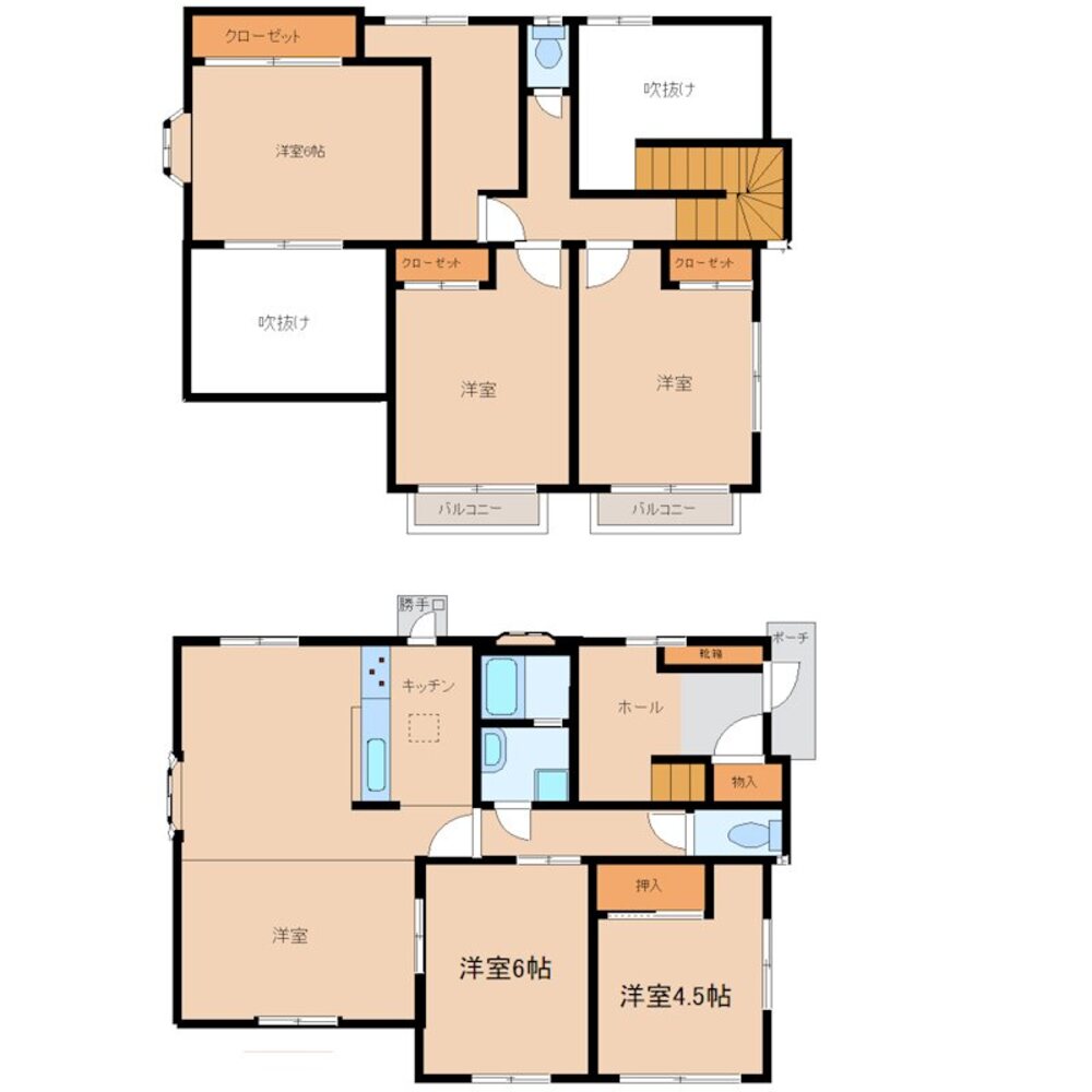 稲吉南3丁目邸 茨城県かすみがうら市稲吉南3 (8万円／5LDK／109.92㎡)｜賃貸物件(賃貸マンション・アパート・一戸建て)の住宅情報・お部屋探しならYahoo!不動産