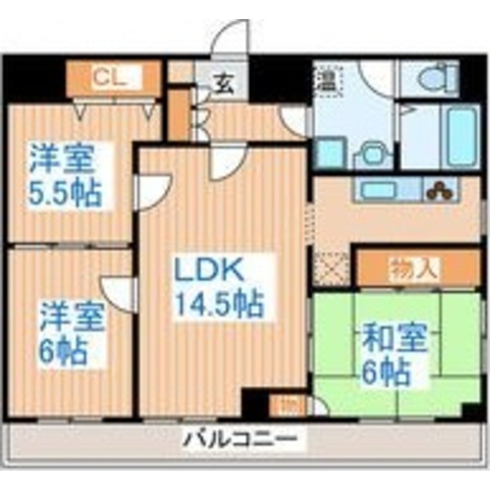 シルヴァン片平 宮城県仙台市青葉区片平1 (13万円／3LDK (和6 洋6 洋5.5 LDK14.5)／69.56㎡)｜賃貸物件(賃貸マンション・アパート・一戸建て)の住宅情報・お部屋探し ...