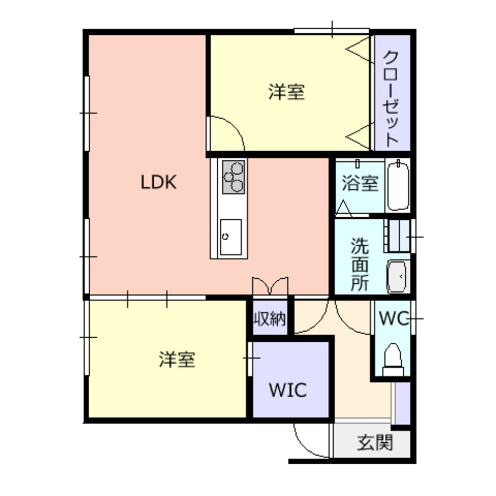 奥羽本線 天童駅 平屋 築1年未満 山形県天童市交り江4 (11.5万円／2LDK (洋6 洋6 15.3)／65.97㎡)｜賃貸物件(賃貸マンション・アパート・一戸建て)の住宅情報・お ...