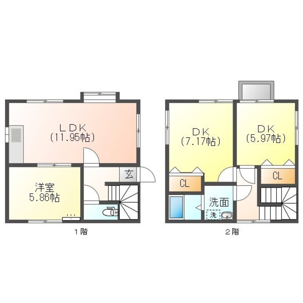アルバネスト 岩手県一関市三関字仲田 (6.3万円／3LDK (洋7.17 洋5.97 洋5.86 LDK11.95)／72㎡)｜賃貸物件(賃貸マンション・アパート・一戸建て)の住宅情報・お ...
