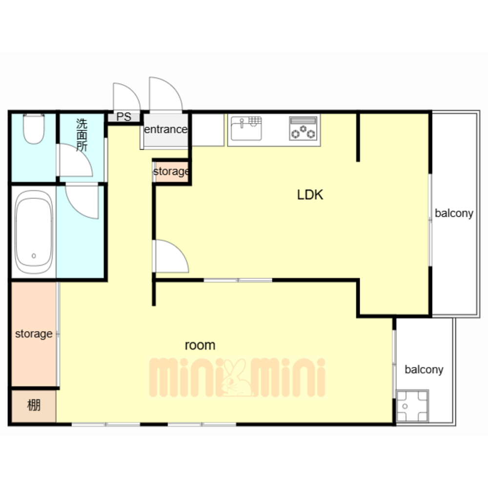 東海道本線（JR西日本） 摂津本山駅 6階建 築41年 兵庫県神戸市東灘区魚崎北町5 (7.8万円／1LDK／46.36㎡)｜賃貸物件(賃貸マンション・アパート・一戸建て)の住宅情報・お ...