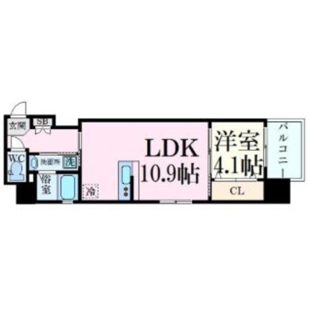 S-RESIDENCE新白島駅前 広島県広島市中区西白島町 (9.95万円／1LDK (洋4.1 LDK10.9)／36.55㎡)｜賃貸物件(賃貸マンション・アパート・一戸建て)の住宅情報・お ...