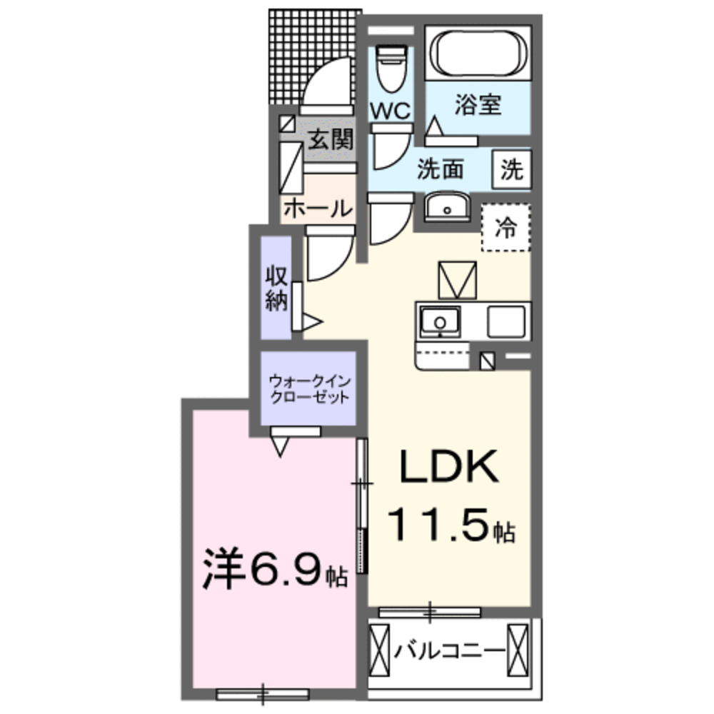 八街市ほ 新築1LDK 千葉県八街市八街ほ (7万円／1LDK (洋6.9 11.5)／44.2㎡)｜賃貸物件(賃貸マンション・アパート・一戸建て)の住宅情報・お部屋探しならYahoo!不動産