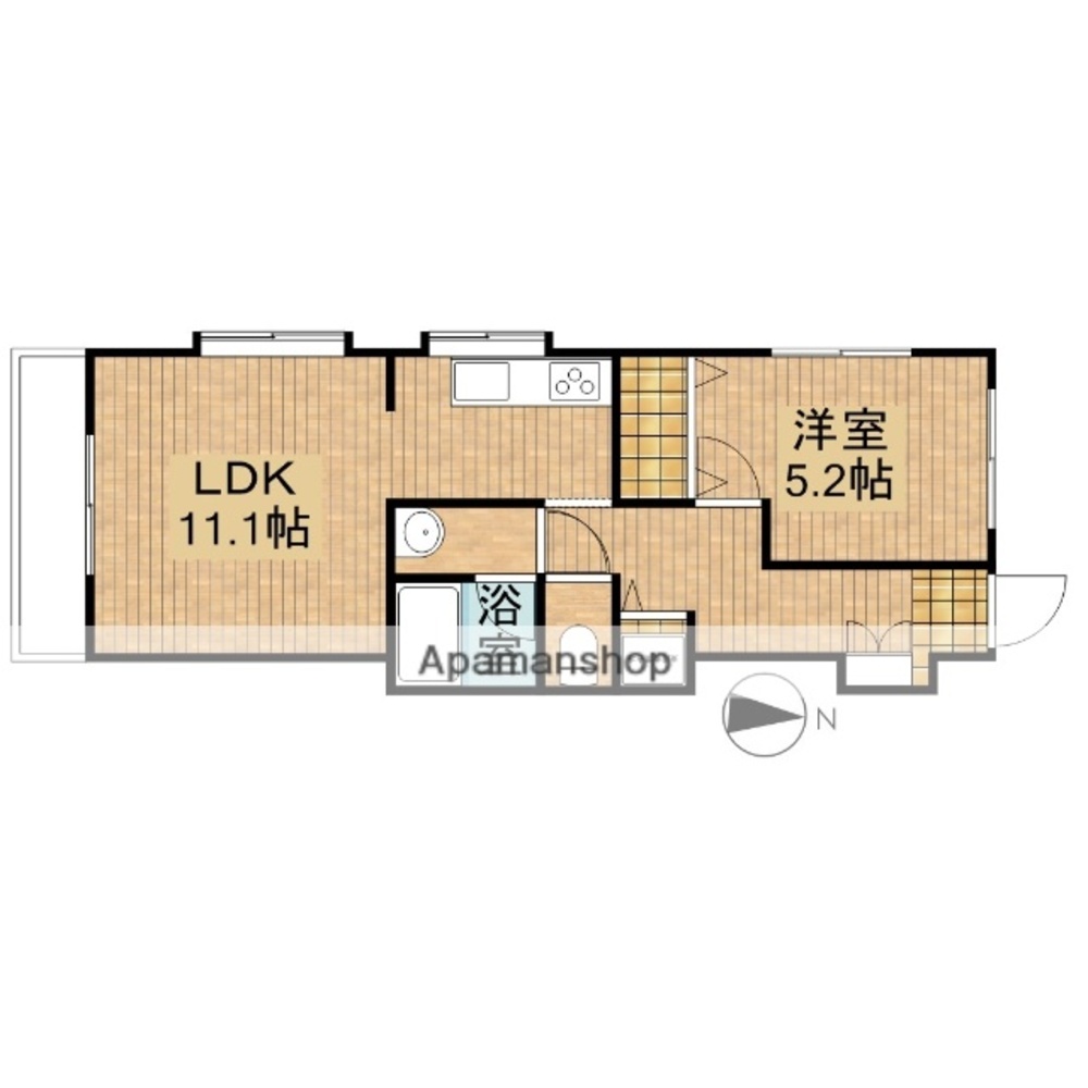 クリエイト掛川 静岡県掛川市中央1 (5.9万円／1LDK (LDK)／41㎡)｜賃貸物件(賃貸マンション・アパート・一戸建て)の住宅情報・お部屋探しならYahoo!不動産