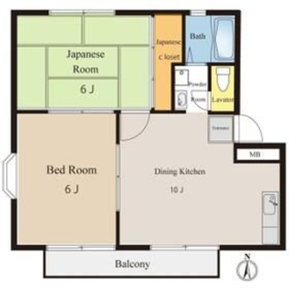 横浜線 鴨居駅 2階建 築31年 神奈川県横浜市緑区東本郷4 (7.3万円／2LDK (和6 洋6 LDK10.0)／41.25㎡)｜賃貸物件(賃貸マンション・アパート・一戸建て)の住宅情報 ...