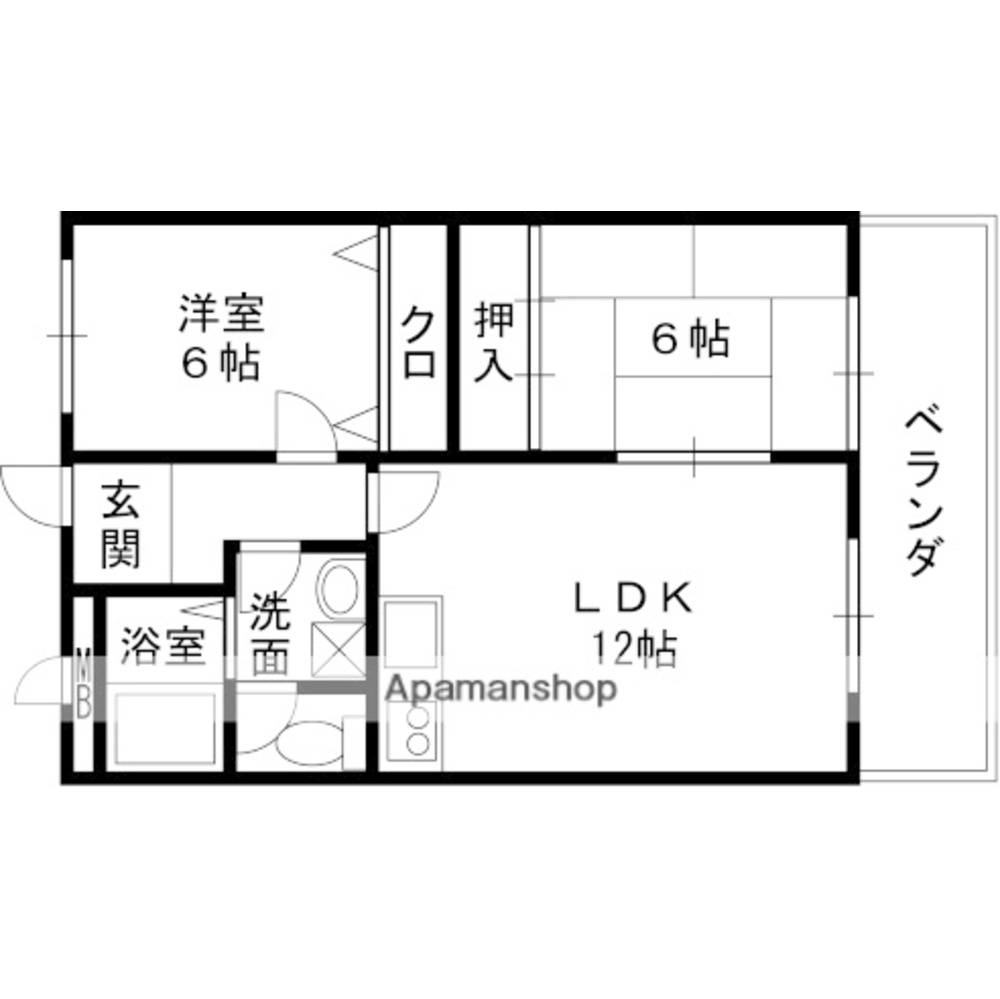OsakaMetro谷町線 八尾南駅 6階建 築32年 大阪府八尾市太田新町7 (6.4万円／2LDK (和6 洋6 LDK12)／51.9㎡)｜賃貸物件(賃貸マンション・アパート・一戸建て ...