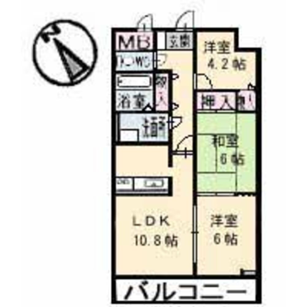 呉線 呉駅 10階建 築26年 広島県呉市三条3 (8.1万円／3LDK (和6 洋6 洋4.2 LDK10.80)／61.99㎡)｜賃貸物件(賃貸マンション・アパート・一戸建て)の住宅情報 ...