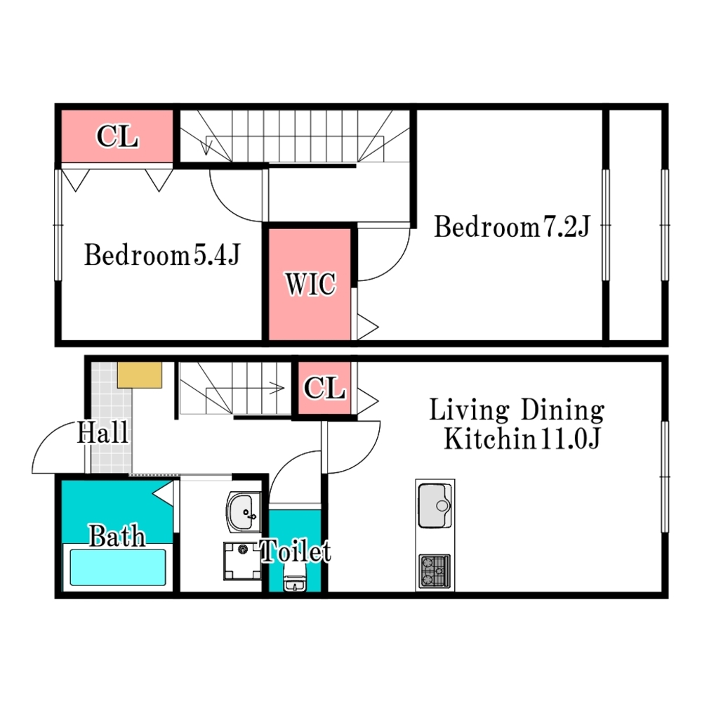 Niveous fairy 岡山県岡山市北区西辛川 (6.7万円／2LDK (洋7.2 洋5.4 LDK11)／64.64㎡)｜賃貸物件(賃貸マンション・アパート・一戸建て)の住宅情報・お ...