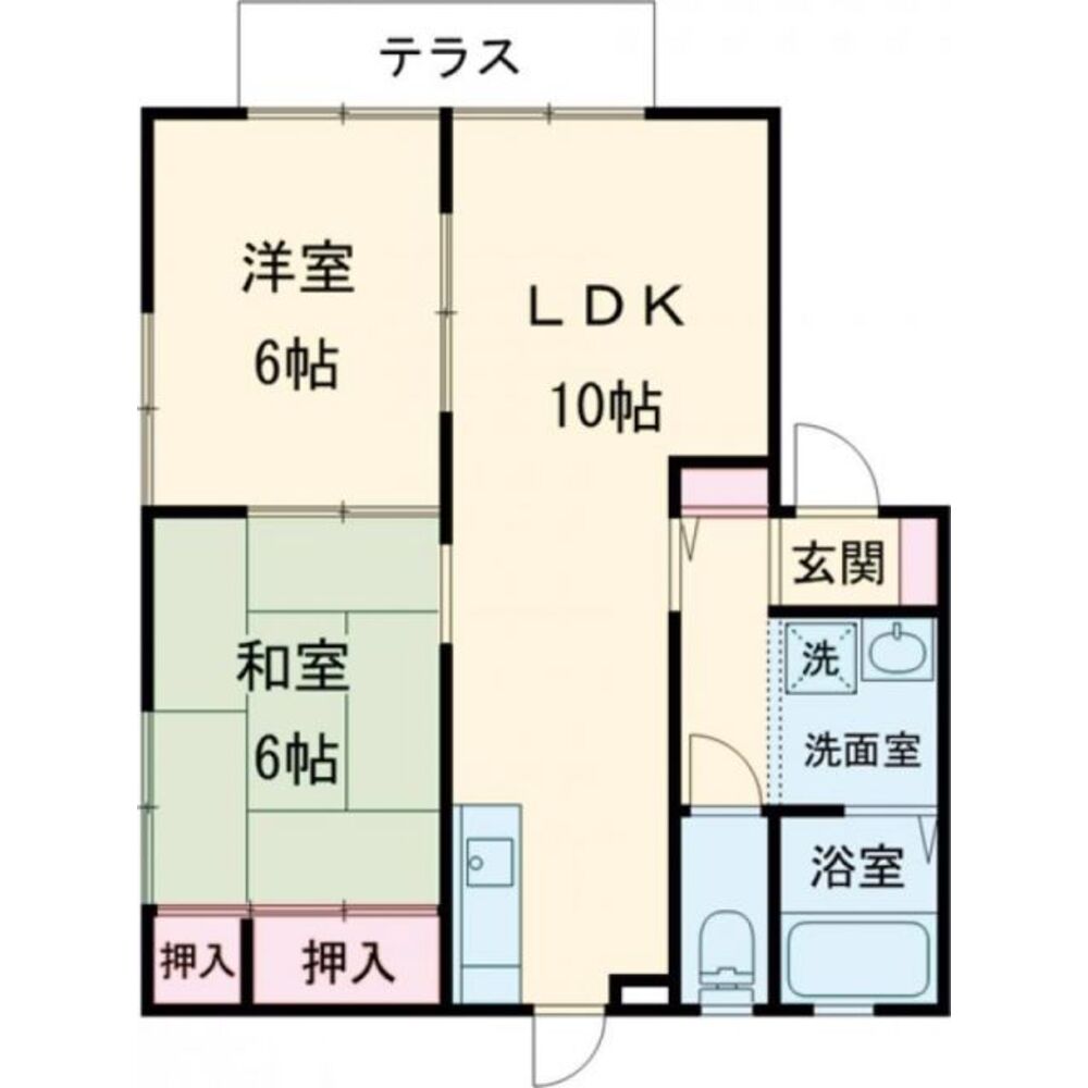 アネックス前川 長崎県佐世保市八幡町 (6.95万円／2LDK (和6 洋6 LDK10.00)／54.31㎡)｜賃貸物件(賃貸マンション・アパート・一戸建て)の住宅情報・お部屋探しなら ...