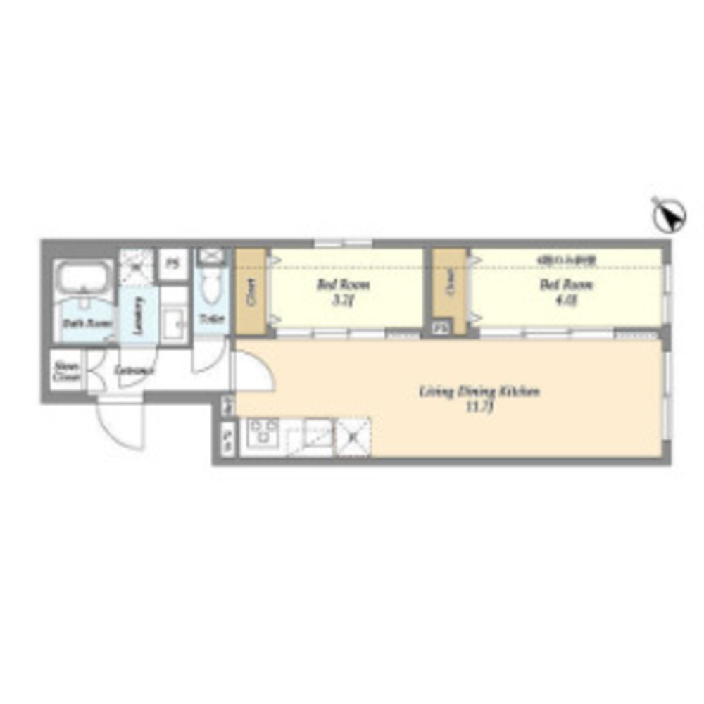 ウェルスクエア駒込 東京都文京区本駒込5 (20万円／2LDK (洋4 洋3.2 LDK11.7)／44.11㎡)｜賃貸物件(賃貸マンション・アパート・一戸建て)の住宅情報・お部屋探しなら ...