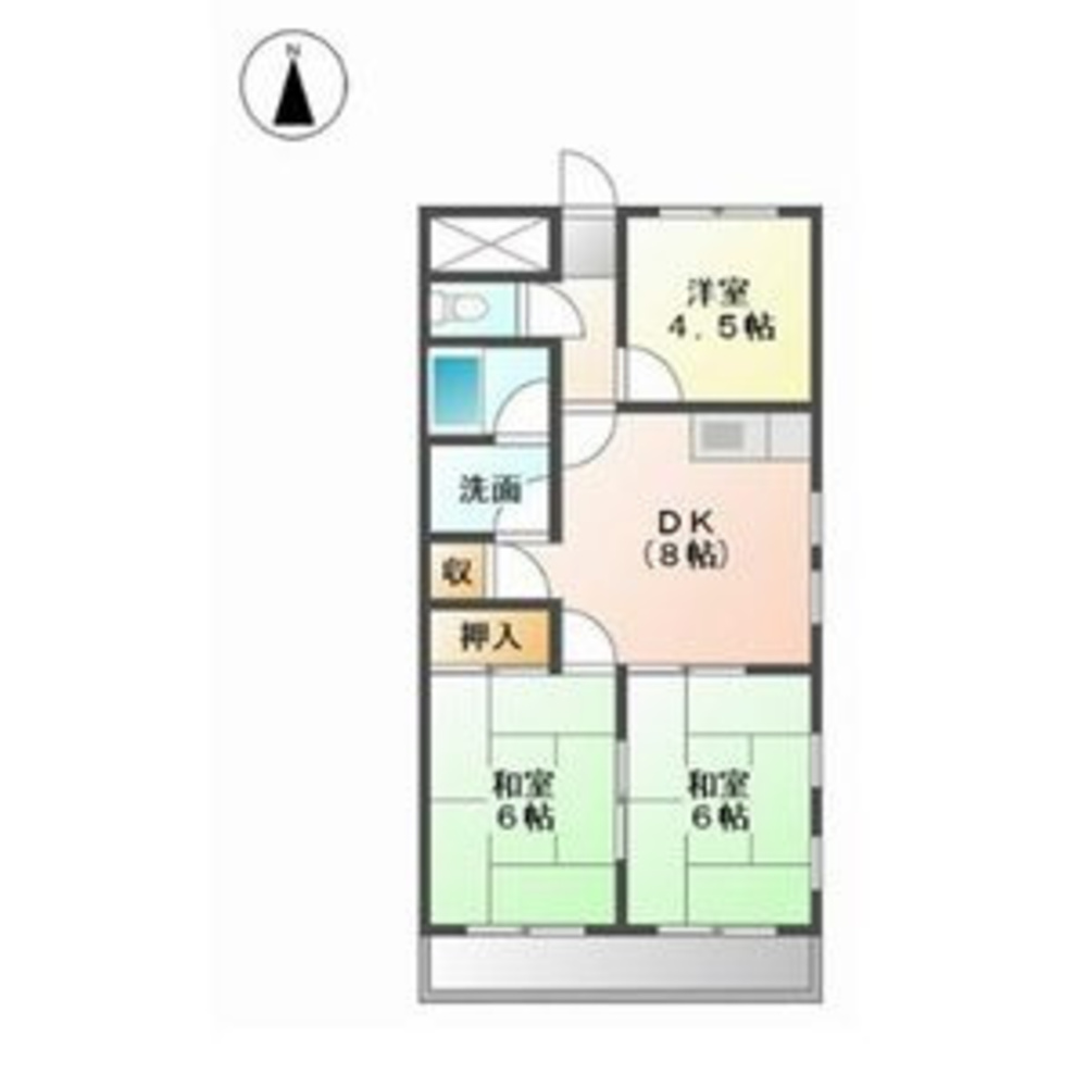 シャトル山手I 愛知県名古屋市名東区香流2 (5.5万円／3LDK／57.44㎡)｜賃貸物件(賃貸マンション・アパート・一戸建て)の住宅情報・お部屋探しならYahoo!不動産