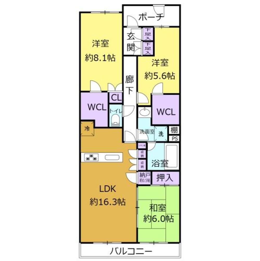 ヴィスタガーデン川越 埼玉県川越市田町 (17万円／3LDK／84.07㎡)｜賃貸物件(賃貸マンション・アパート・一戸建て)の住宅情報・お部屋探しならYahoo!不動産