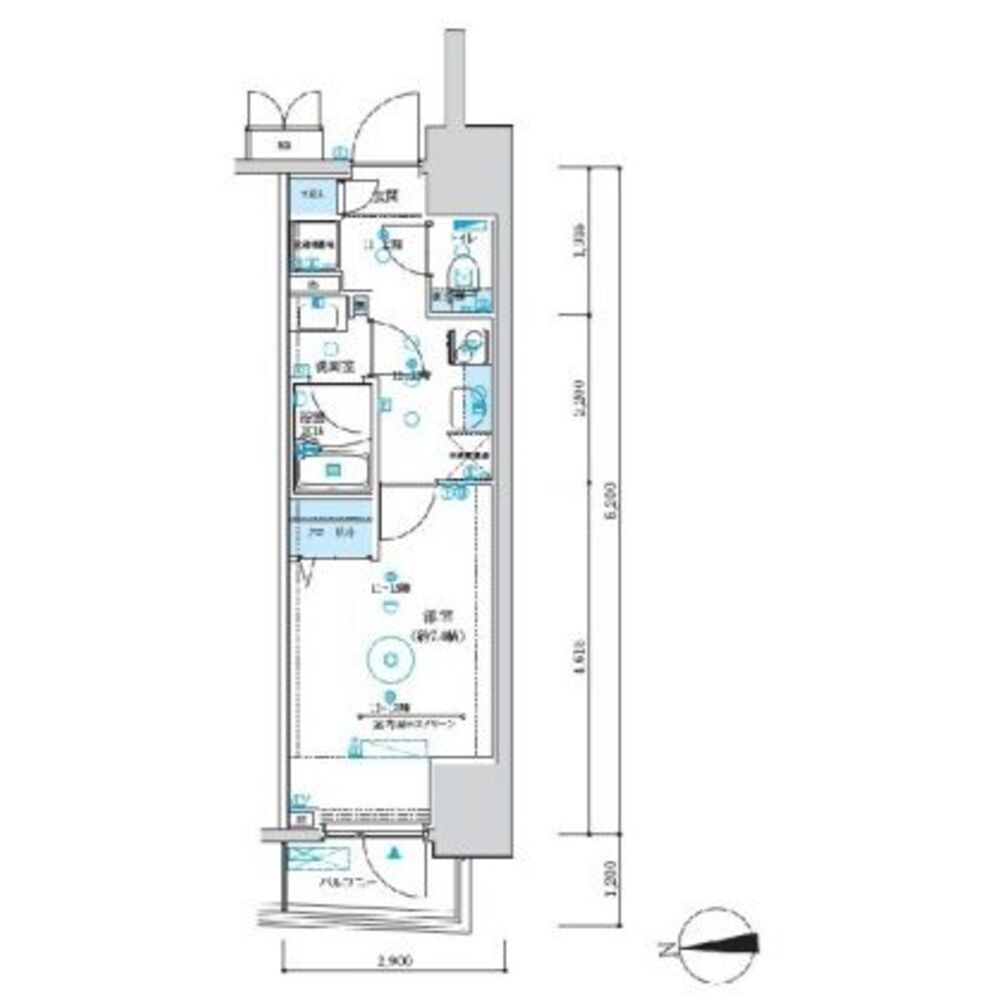 MAXIV八王子TRE 東京都八王子市明神町4 (8.8万円／1K (洋7.4 K2.0)／25.78㎡)｜賃貸物件(賃貸マンション・アパート・一戸建て)の住宅情報・お部屋探しならYahoo!不動産