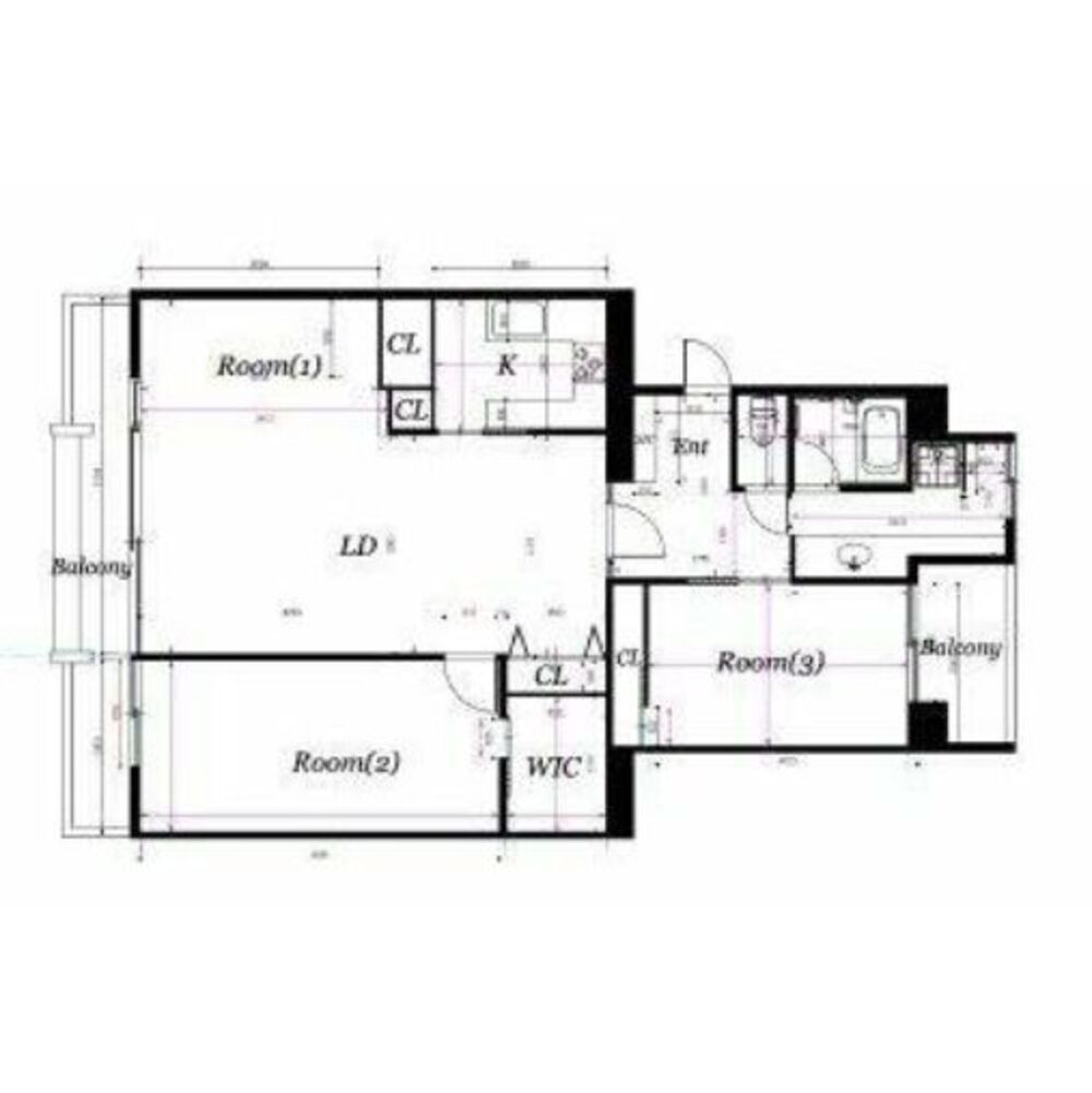 山手線 目黒駅 地上4階建て 築57年 東京都目黒区目黒3 (28万円／3LDK／94.86㎡)｜賃貸物件(賃貸マンション・アパート・一戸建て)の住宅情報・お部屋探しならYahoo!不動産