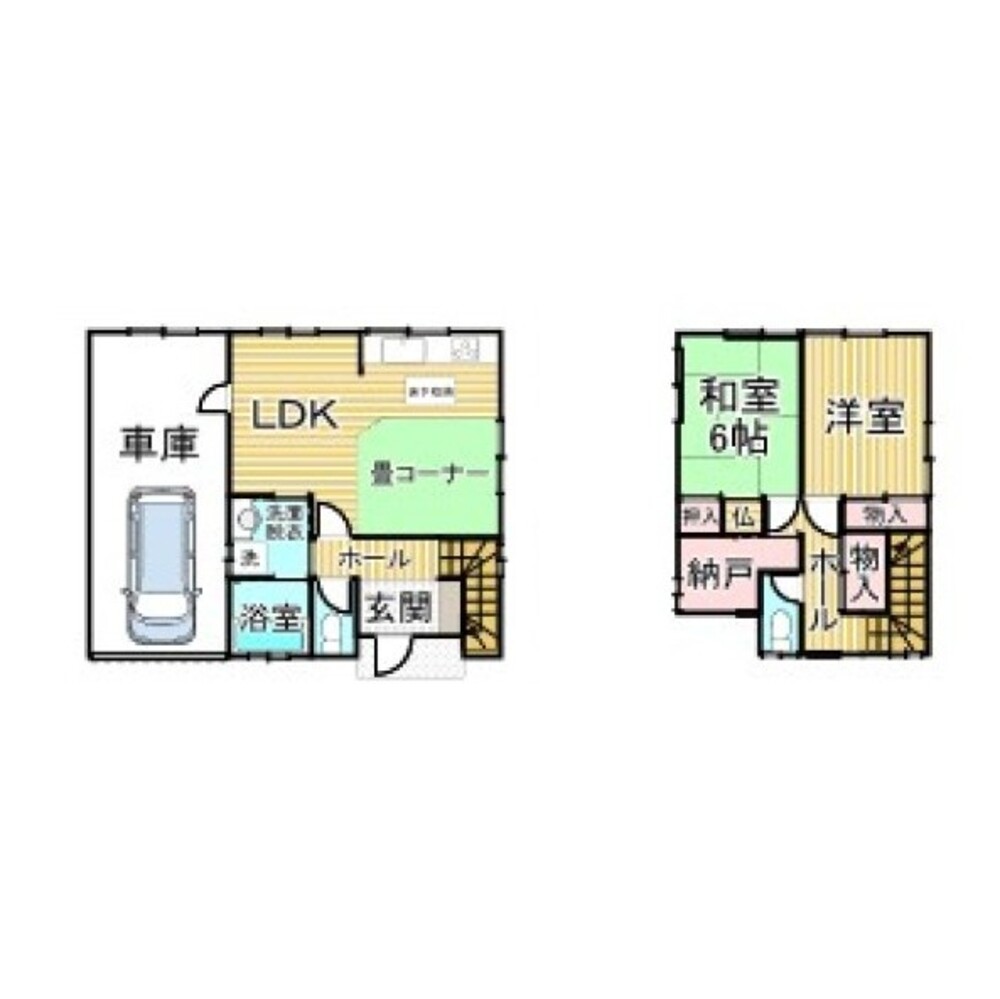 淡輪貸家2 大阪府泉南郡岬町淡輪 (5.5万円／2SLDK／95.42㎡)｜賃貸物件(賃貸マンション・アパート・一戸建て)の住宅情報・お部屋探しならYahoo!不動産