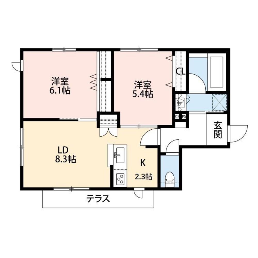 グランソレイユ 埼玉県所沢市喜多町 (14.4万円／2LDK／54.77㎡)｜賃貸物件(賃貸マンション・アパート・一戸建て)の住宅情報・お部屋探しならYahoo!不動産