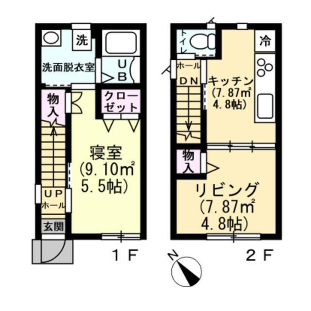 フォレストビューエコ 静岡県伊東市川奈 (8.5万円／2DK (洋5.5 洋4.8 DK4.8)／40.57㎡)｜賃貸物件(賃貸マンション・アパート・一戸建て)の住宅情報・お部屋探しなら ...