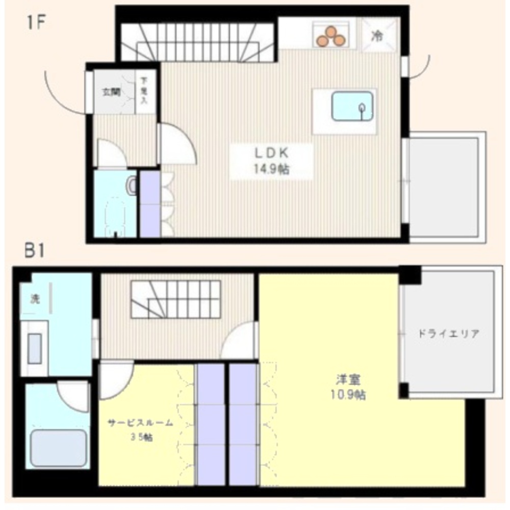 カスタリア 八雲 東京都目黒区八雲2 (23.8万円／1SLDK (洋10.9 LDK14.9 納戸 3.5)／70.01㎡)｜賃貸物件(賃貸マンション・アパート・一戸建て)の住宅情報・お ...