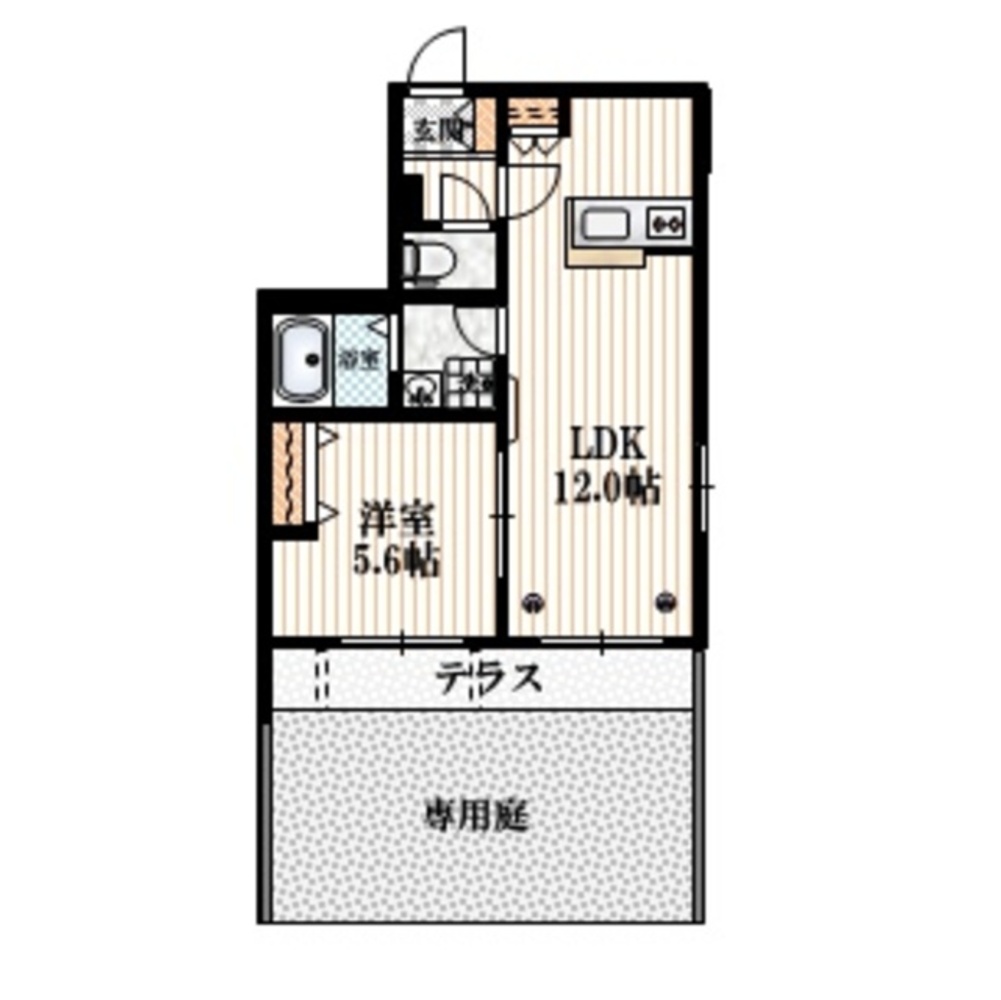 フェリーチェ 東京都小平市花小金井6 (10.4万円／1LDK (洋5.6 LDK12.0)／41.24㎡)｜賃貸物件(賃貸マンション・アパート・一戸建て)の住宅情報・お部屋探しならYahoo!不動産