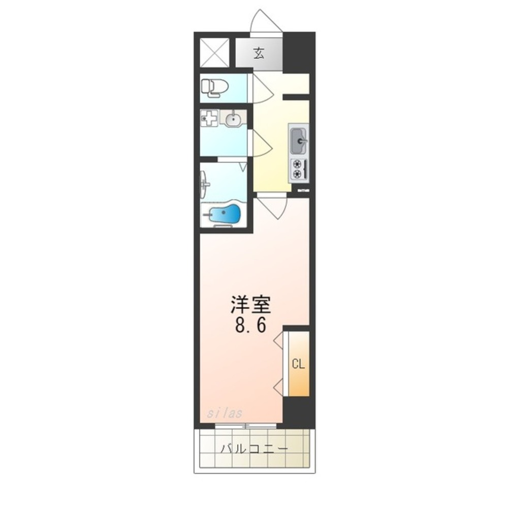 関西本線（JR西日本） 久宝寺駅 7階建 築10年 大阪府八尾市南久宝寺3 (6.2万円／1K (洋8.6)／27.81㎡)｜賃貸物件(賃貸マンション・アパート・一戸建て)の住宅情報・お ...