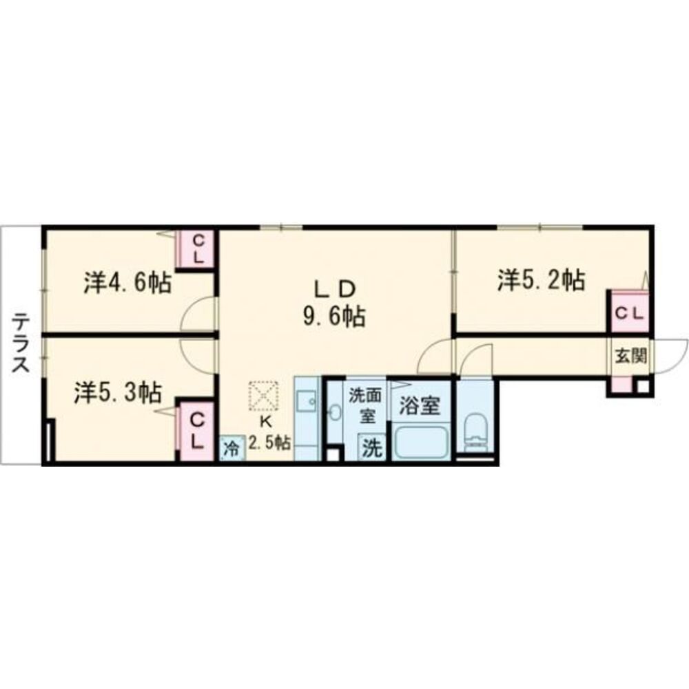 【仮称】中野区松が丘2丁目PJ 東京都中野区松が丘2 (24.7万円／3LDK (洋5.3 洋5.2 洋4.6 LDK9.6)／59.02㎡)｜賃貸物件(賃貸マンション・アパート・一戸建て)の ...
