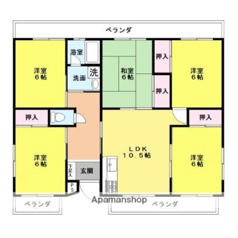 ホワイトエクセル 福岡県福岡市早良区南庄3 (13万円／5LDK (和6 洋6 洋6 洋6 洋6 LDK10.5)／90.72㎡)｜賃貸物件(賃貸マンション・アパート・一戸建て)の住宅情報・お ...