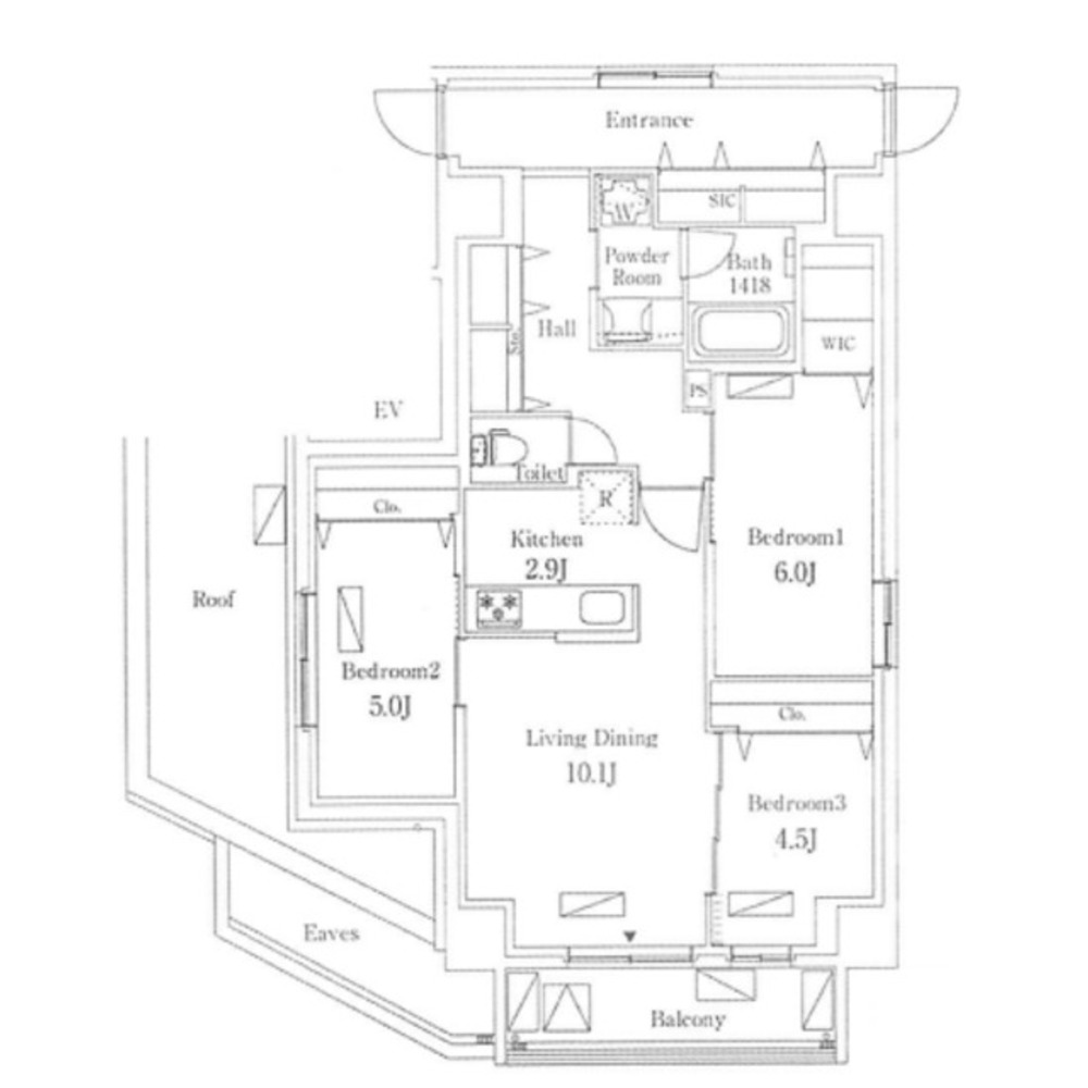 ロイジェント駒込六義園 東京都豊島区駒込1 (49万円／3LDK (洋6 洋5 洋4.5 LDK12.9)／77.81㎡)｜賃貸物件(賃貸マンション・アパート・一戸建て)の住宅情報・お部屋探し ...