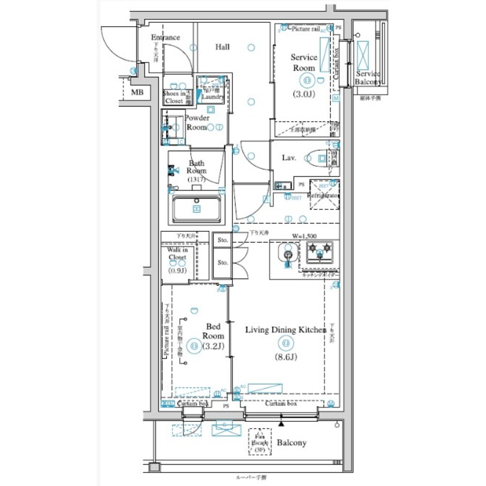 西武池袋線 中村橋駅 4階建 築1年未満 東京都練馬区中村3 (16.5万円／2LDK／40.49㎡)｜賃貸物件(賃貸マンション・アパート・一戸建て)の住宅情報・お部屋探しならYahoo!不動産