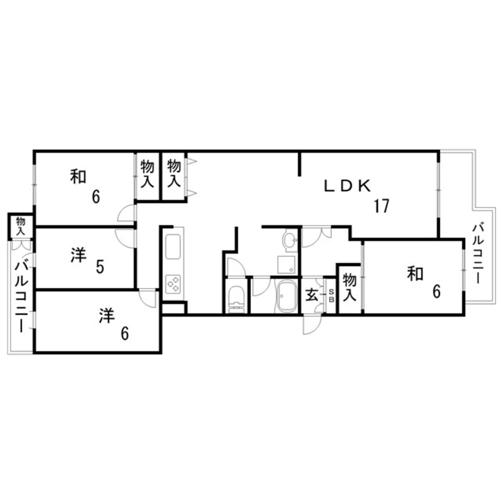 中落合第二住宅491号 兵庫県神戸市須磨区中落合4 (10.5万円／4LDK (和6 和6 洋6 洋5 LDK17)／92.51㎡)｜賃貸物件(賃貸マンション・アパート・一戸建て)の住宅情報 ...