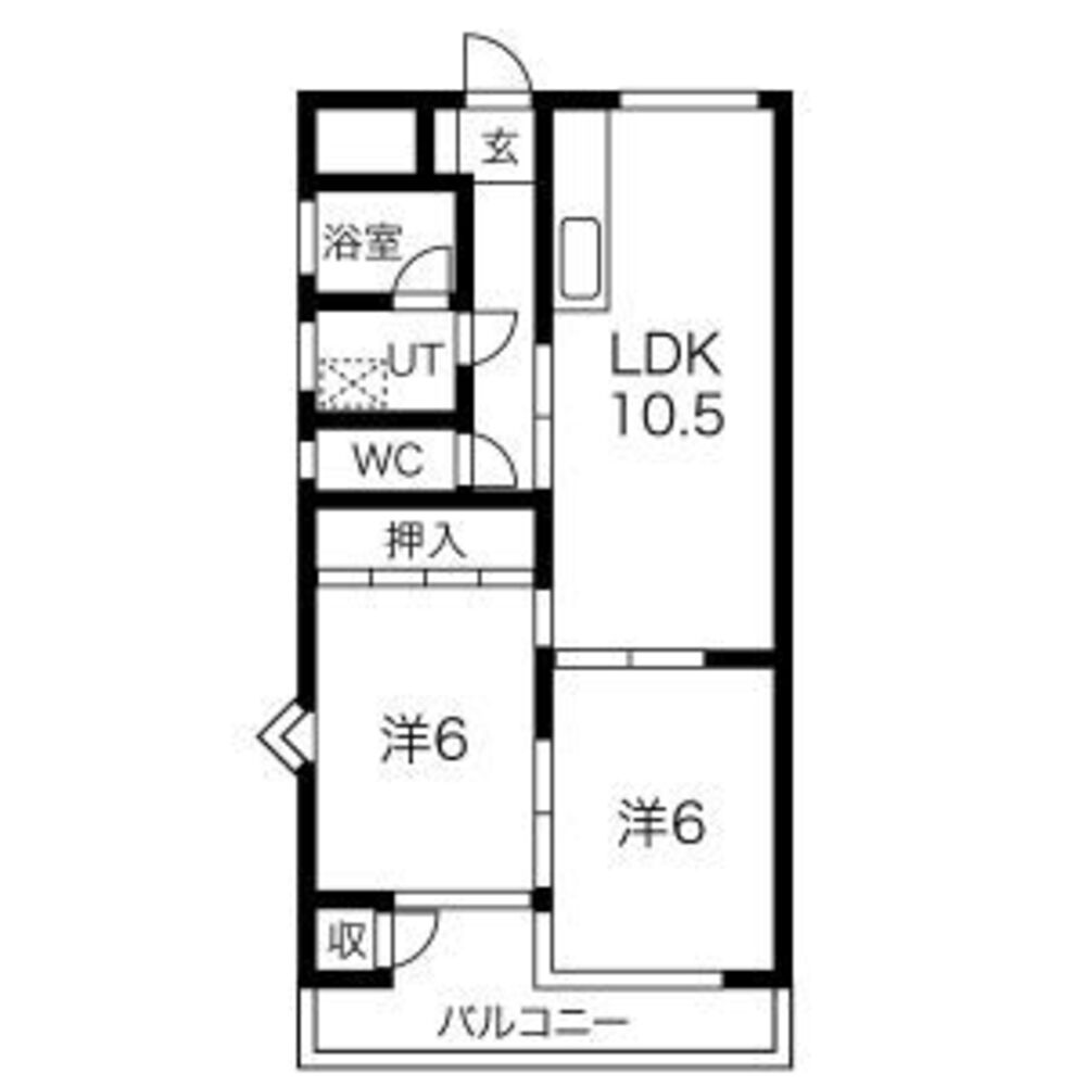 TSレジデンス I(旧コーポ山川) 岐阜県岐阜市福光西1 (4.4万円／2LDK／51㎡)｜賃貸物件(賃貸マンション・アパート・一戸建て)の住宅情報・お部屋探しならYahoo!不動産