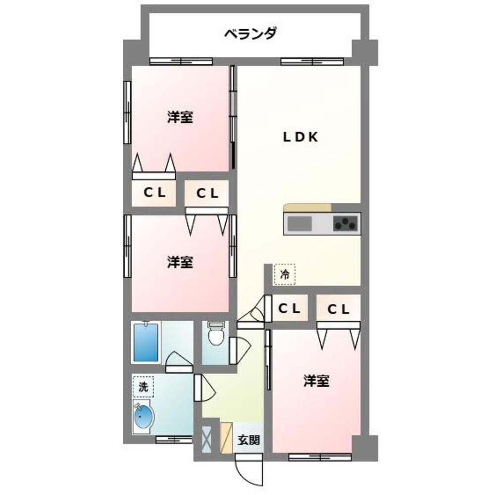 R.Y(PK) 沖縄県那覇市天久2 (14.3万円／3LDK (洋5 洋5 洋4.5 LDK12.8)／59.17㎡)｜賃貸物件(賃貸マンション・アパート・一戸建て)の住宅情報・お部屋探しなら ...
