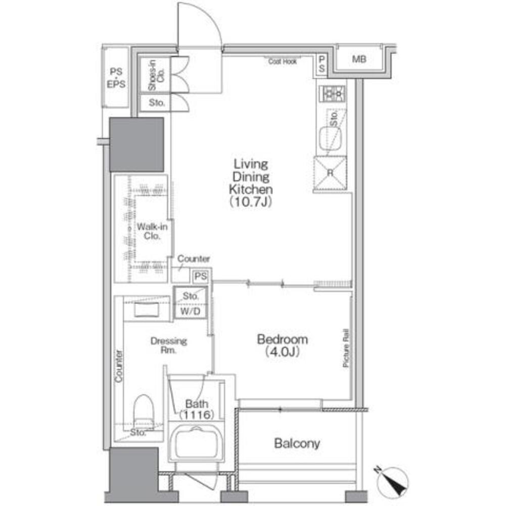 ザ・パークハビオSOHO横浜関内 神奈川県横浜市中区羽衣町2 (16万円／1LDK (洋4 LDK10.7)／36.6㎡)｜賃貸物件(賃貸マンション・アパート・一戸建て)の住宅情報・お部屋探し ...