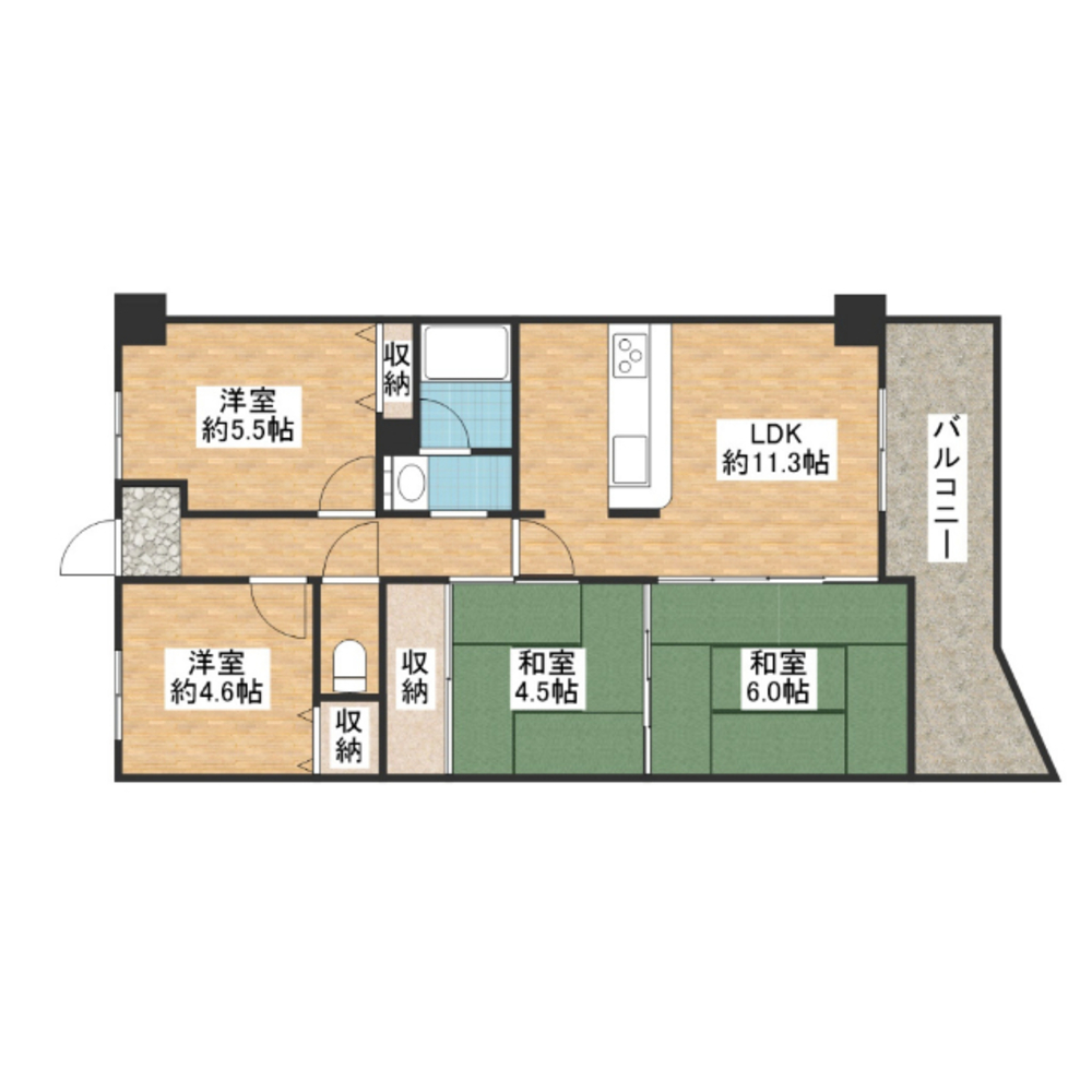 東海道本線（JR西日本） 守山駅 15階建 築38年 滋賀県守山市守山1 (8.2万円／4LDK／69.43㎡)｜賃貸物件(賃貸マンション・アパート・一戸建て)の住宅情報・お部屋探しなら ...
