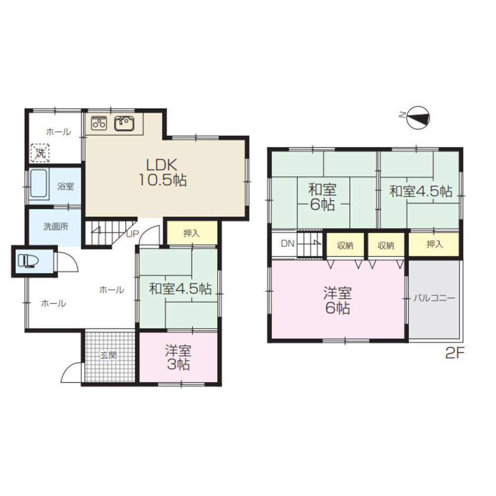 武3丁目貸家 神奈川県横須賀市武3 (5.5万円／4LDK／80.18㎡)｜賃貸物件(賃貸マンション・アパート・一戸建て)の住宅情報・お部屋探しならYahoo!不動産