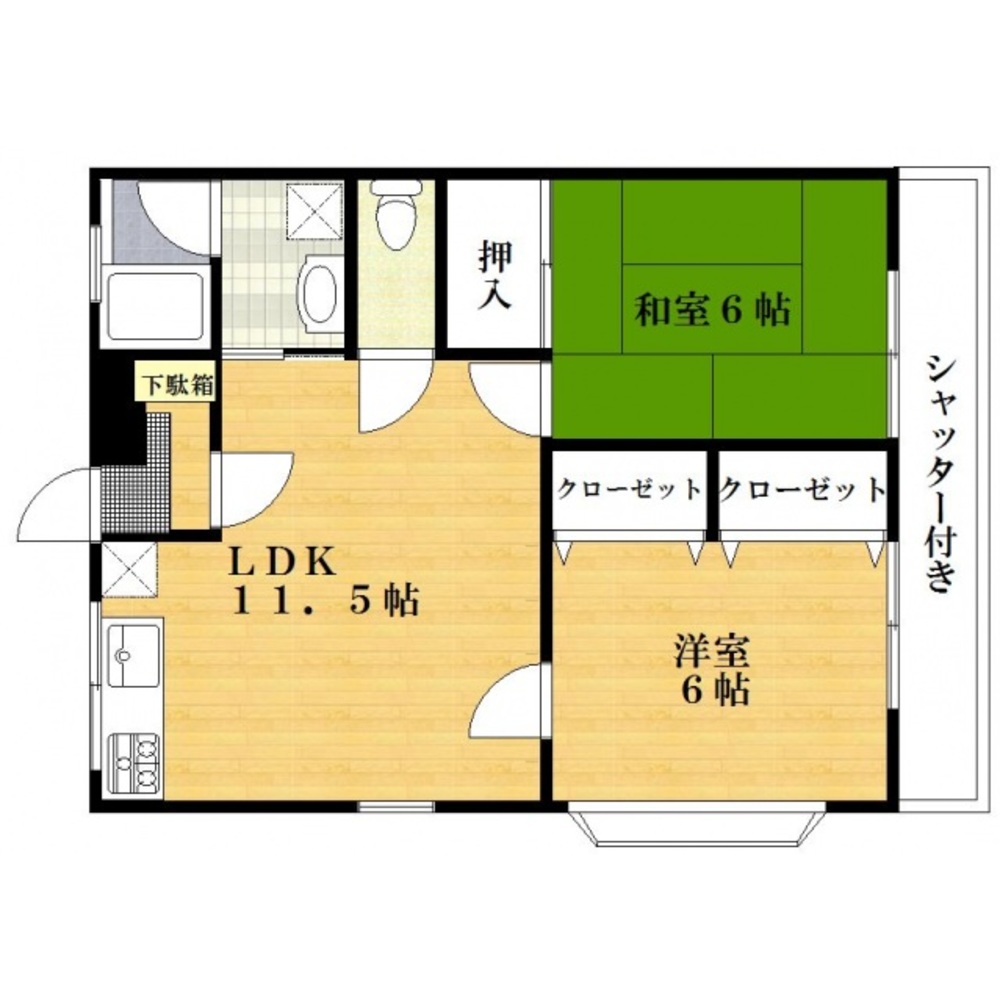 ガーデンプラザII 東京都江戸川区一之江3 (10.1万円／2LDK (和6 洋6 LDK11.5)／52.17㎡)｜賃貸物件(賃貸マンション・アパート・一戸建て)の住宅情報・お部屋探しなら ...