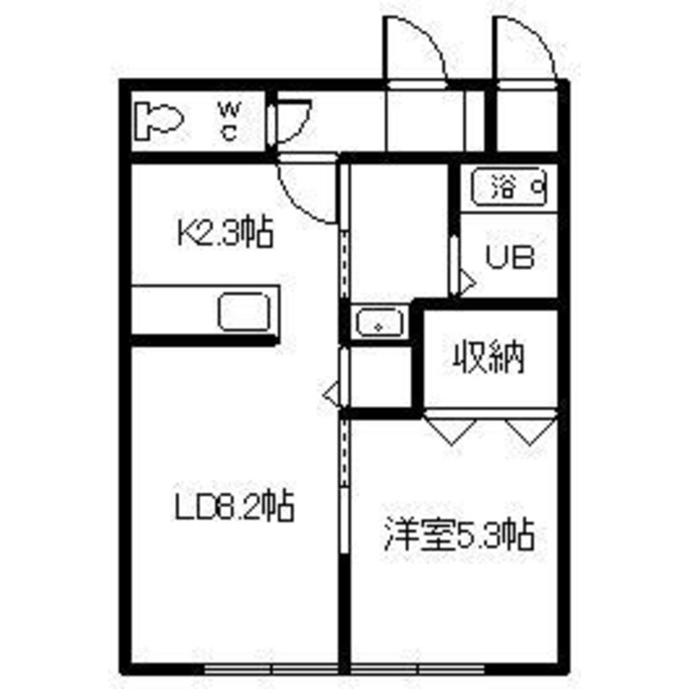 N－MODEI 北海道名寄市西九条北6 (5.7万円／1LDK (洋5.3 LD8.2K2.3)／39.75㎡)｜賃貸物件(賃貸マンション・アパート・一戸建て)の住宅情報・お部屋探しなら ...