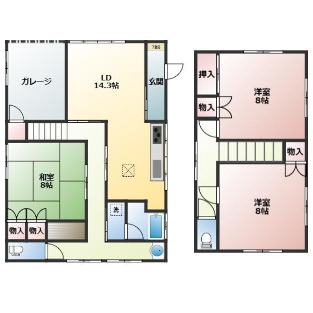 杉戸貸家 埼玉県北葛飾郡杉戸町大字下野 (5.9万円／3LDK／110.95㎡)｜賃貸物件(賃貸マンション・アパート・一戸建て)の住宅情報・お部屋探しならYahoo!不動産